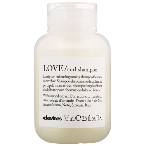 Davines шампунь Love Lovely Curl Enhancing для усиления завитка, 75 мл