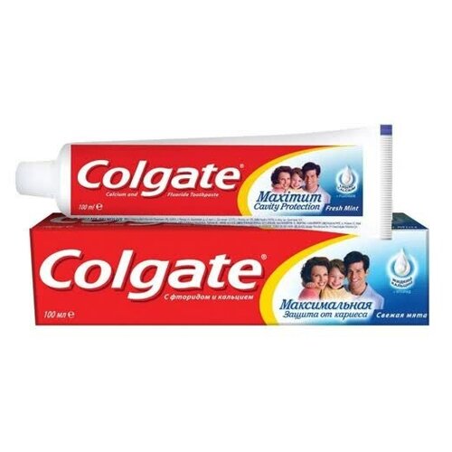 Зубная паста "Colgate" Свежая Мята, 100мл.