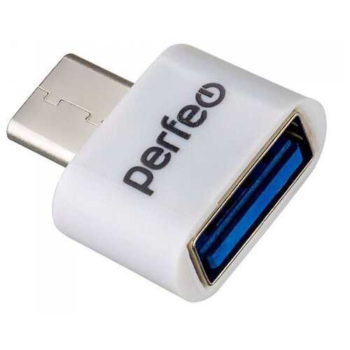 Аксессуар Perfeo PF-VI-O008 USB - USB Type-C OTG White PF_C3005