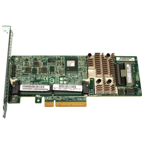 Плата контроллера HPE P430, SAS/SATA 6G, 8-port (miniSAS), RAID 0/1/5/6/10/50/60, PCI-Ex8, OEM (729635-001)
