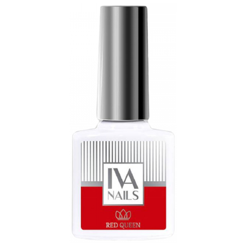 IVA Nails гель-лак для ногтей Red Queen, 8 мл, 4