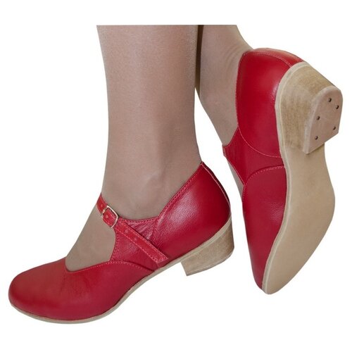 Туфли для танцев  VARIANT, размер 38, красный