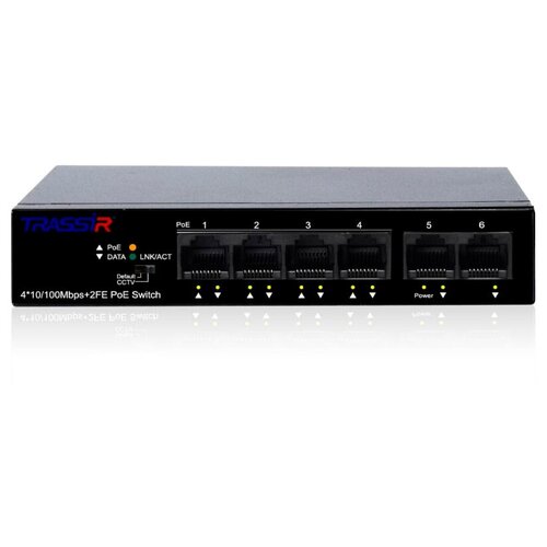 Коммутатор Trassir TR-NS1106-60-4POE