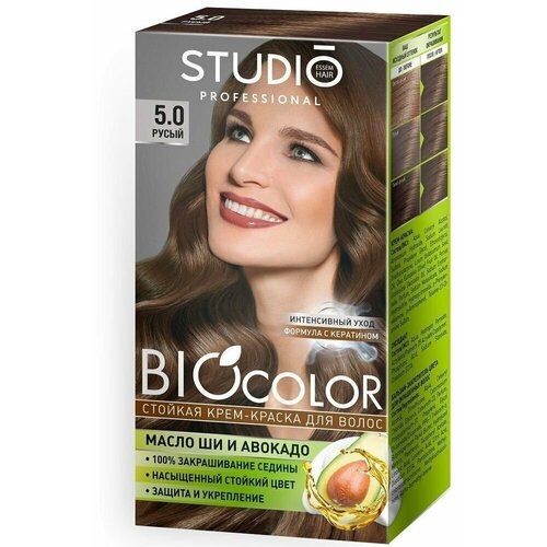 Студио краска для волос "Biocolor 5.0" русый