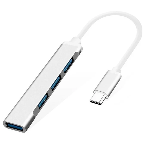 Разветвитель концентратор блок 2 в 1 Rapture Type-C 3 USB Hub