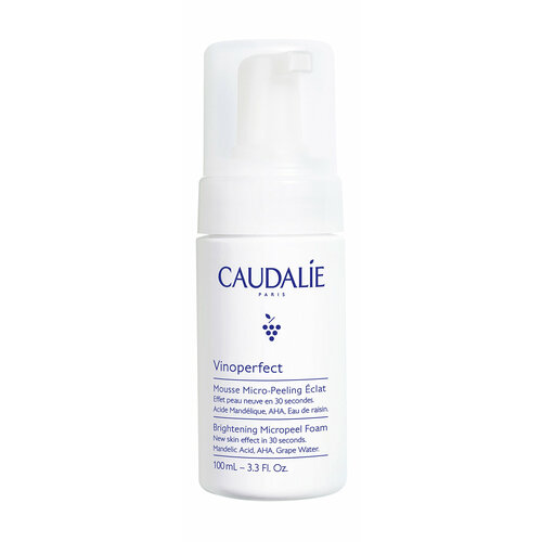CAUDALIE Vinoperfect Мусс для лица с эффектом микропилинга очищающий, 100 мл