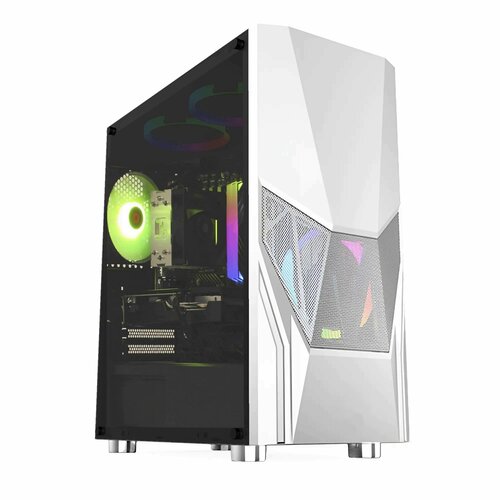 Системный блок (Игровой компьютер на AMD RYZEN 5 5500 / 32 ГБ / SSD 500 GB / HDD 1000 GB / RX 7600 8GB / 600w )