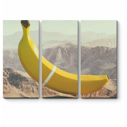 Модульная картина Гигантский банан80x57