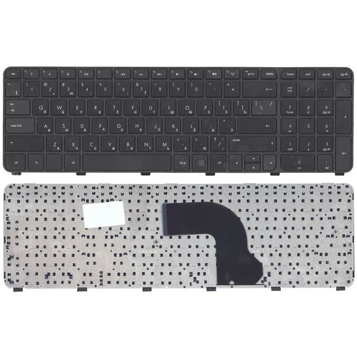 Клавиатура для ноутбука HP Pavilion DV7-7000 черная с рамкой без подсветки
