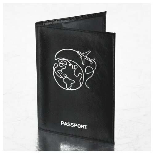 Комплект для паспорта BRAUBERG, черный