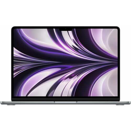 13.6" Ноутбук Apple MacBook Air 13 2022 2560x1664, Apple M2, RAM 8 ГБ, LPDDR5, SSD 256 ГБ, Apple graphics 8-core, macOS, серый космос