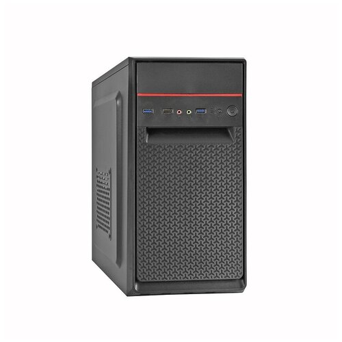 EXEGATE Корпуса EX283063RUS Корпус Minitower BAA-107U Black, mATX, , 1 USB+2 USB3.0, Audio