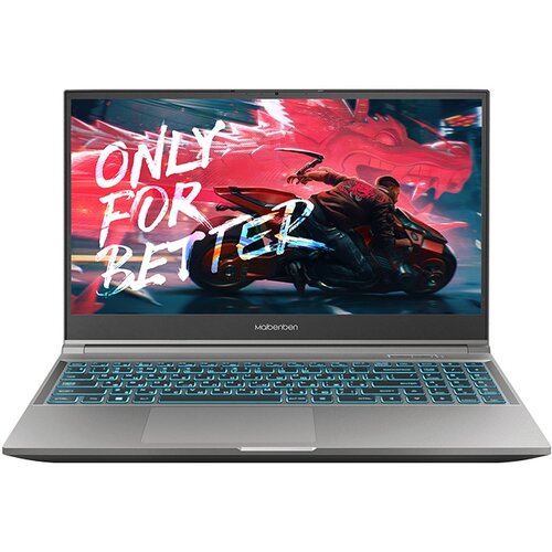 15.6" Ноутбук MAIBENBEN X577 2560x1440, AMD Ryzen 7 7735H 3.2 ГГц, RAM 16 ГБ, DDR5, SSD 512 ГБ, NVIDIA GeForce RTX 4060, Linux, X577QSFNLGRE0, серый