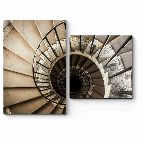 Модульная картина Винтовая лестница 120x90