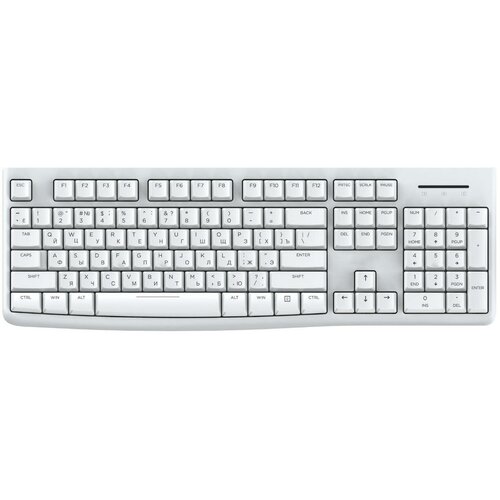 Клавиатура проводная Dareu LK185 White