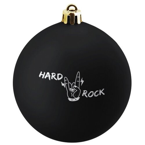 Ёлочный шар "Hard Rock" 80 мм