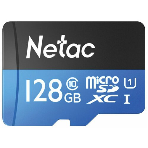 Карта памяти MicroSDXC Netac P500 Standard 128GB