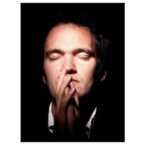 Плакат, постер на бумаге Quentin Tarantino/Квентин Тарантино. Размер 21 х 30 см