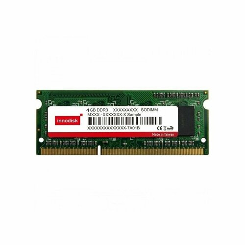 Оперативная память InnoDisk SODIMM 4GB PC12800 DDR3 (M3S0-4GMJDLPC)