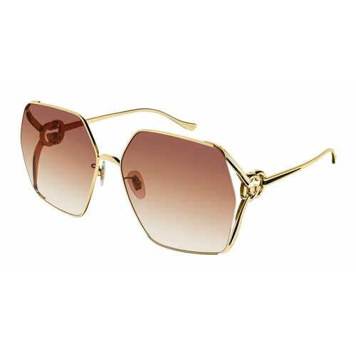 Солнцезащитные очки GUCCI Gucci GG1322SA 004, золотой