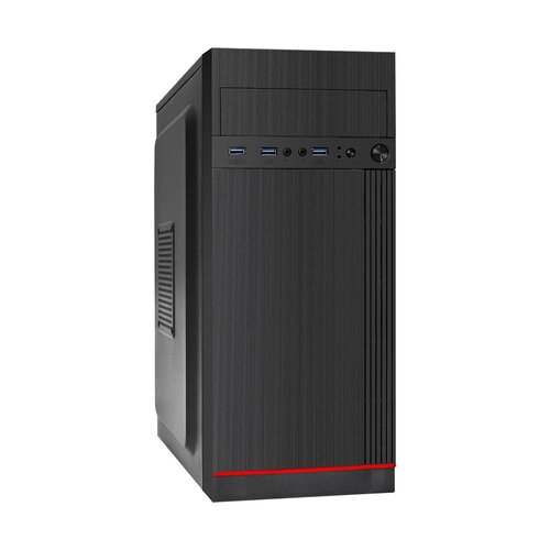 Корпус Miditower ExeGate AA-442U3-AA350 (ATX, AA350 8 см, 3*USB3.0, аудио, черный) EX290179RUS