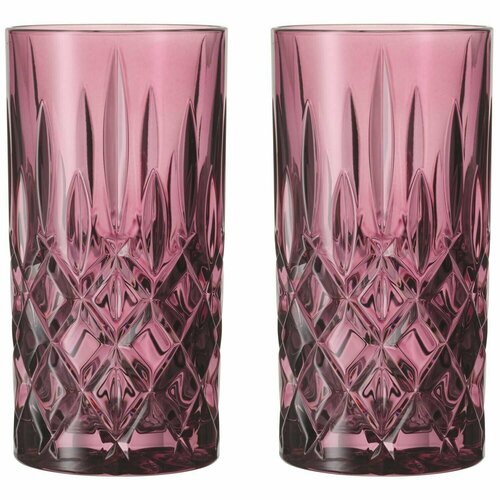 Набор стаканов 2 штуки Nachtmann Noblesse Colors, 395 мл, розовые