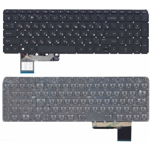 Клавиатура для ноутбука HP Envy M6-K100 черная с подсветкой