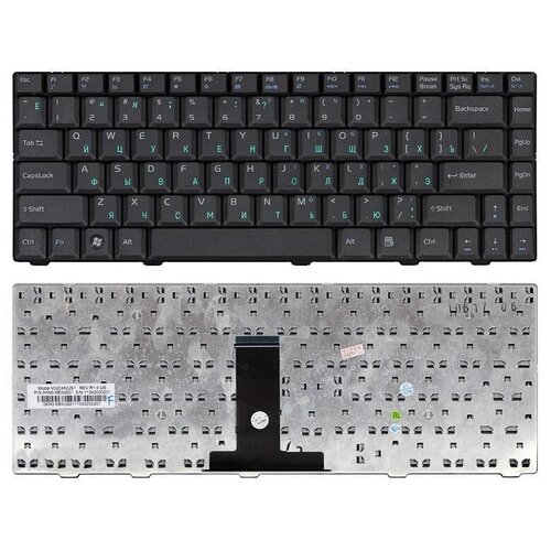 Клавиатура для ноутбука Asus 04GNH41KBBR0 черная, версия 1