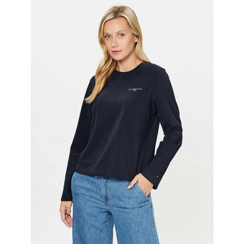 Лонгслив TOMMY HILFIGER, размер XS [INT], синий