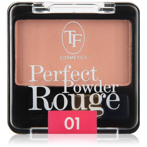 TF Cosmetics румяна компактные Perfect Powder Rouge, 01 розовые лепестки