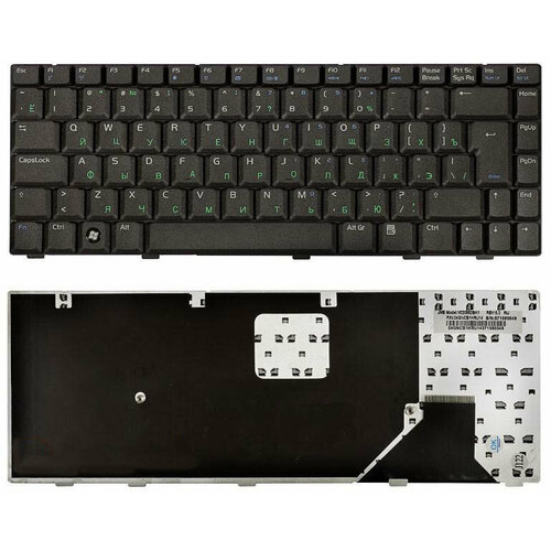 Клавиатура для Asus 04GNCB1KUS11-1, русская, черная