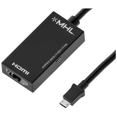Переходник-адаптер MHL micro USB - HDMI для подключения смартфона к монитору или телевизору