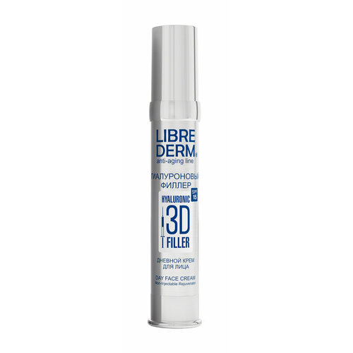 Дневной гиалуроновый крем для лица Librederm Day Face Cream SPF 15