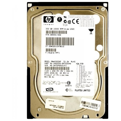 300 ГБ Внутренний жесткий диск HP 364331-001 (364331-001)