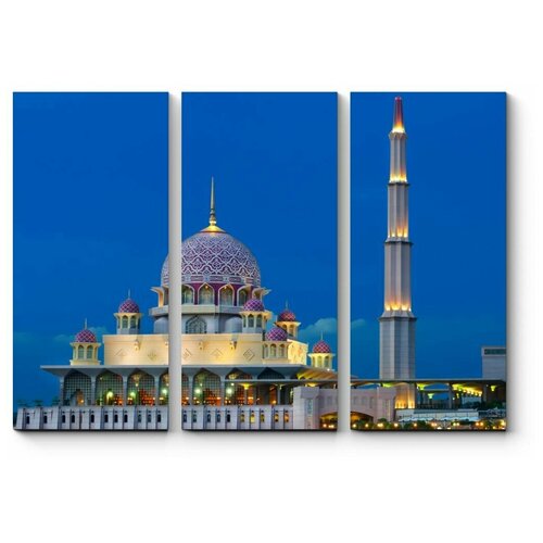 Модульная картина Сияющая мечеть, Куала-Лумпур110x79