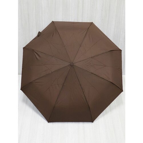 Смарт-зонт Crystel Eden, коричневый
