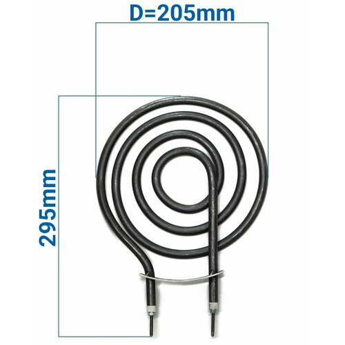 ТЭН, нагревательный элемент для тепловентилятора, 176А 1/2кВт к кэвп
