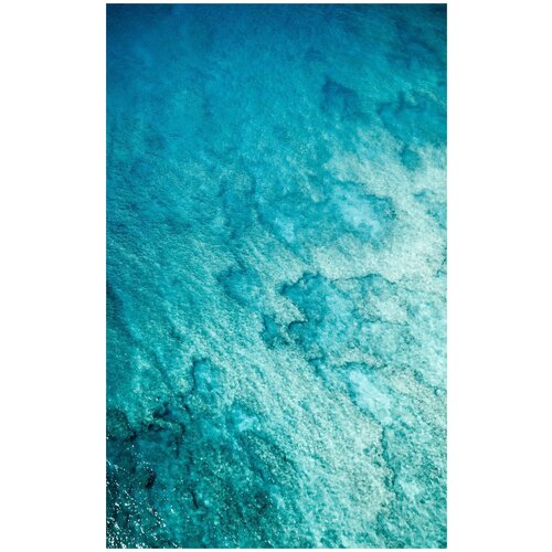Постер / Плакат / Картина Голубое море 90х120 см в подарочном тубусе