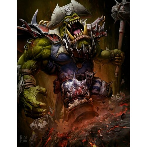 Плакат, постер на холсте Warhammer/Вархаммер. Размер 42 на 60 см
