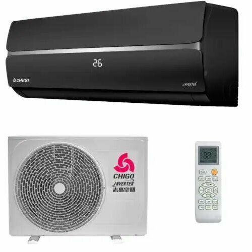 Сплит-система CHIGO KING CS-25V3A-1C172/Black инверторная