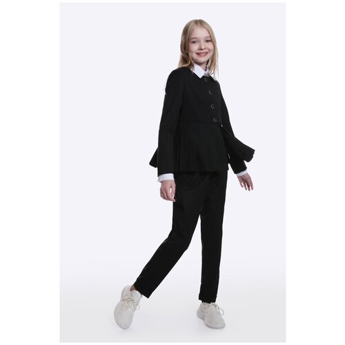 Пиджак  Шалуны, размер 38, 158, черный