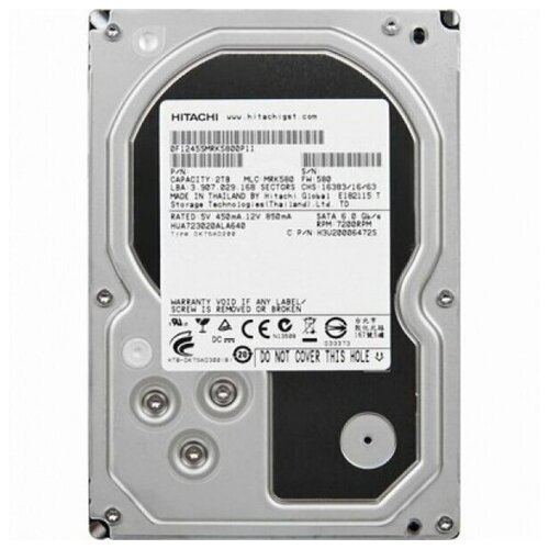 2 ТБ Внутренний жесткий диск Hitachi 0F14685 (0F14685)