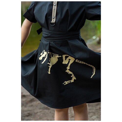 Платье Leya.me, размер 104, черный