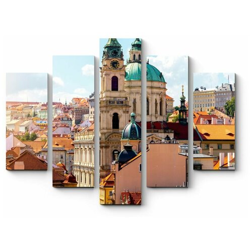 Модульная картина Великолепная Прага105x84