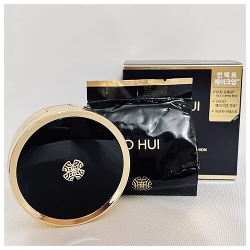 O HUI Антивозрастной кушон, сатиновый финиш (тон 02) SPF 50 PA ULTIMATE COVER SATIN FINISH