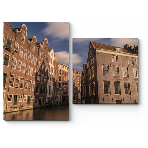 Модульная картина Прекрасный Амстердам 90x68