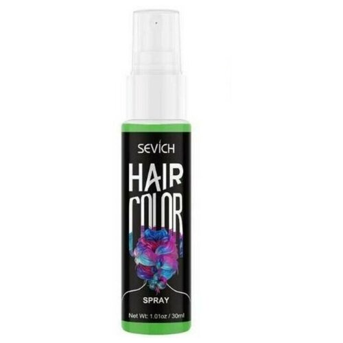 SEVICH Цветной спрей для волос Hair color, green, 30 мл, 80 г
