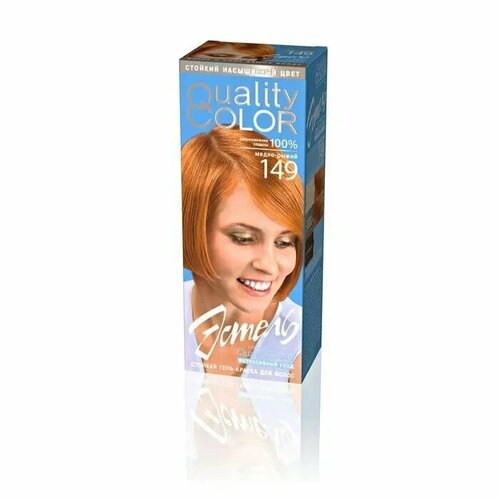 ESTEL Vital Quality Color стойкая гель-краска для волос, 149 медно-рыжий