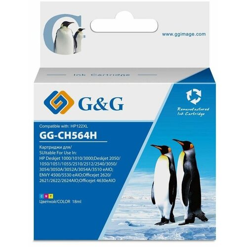 Картридж для струйного принтера G&G GG-CH564H
