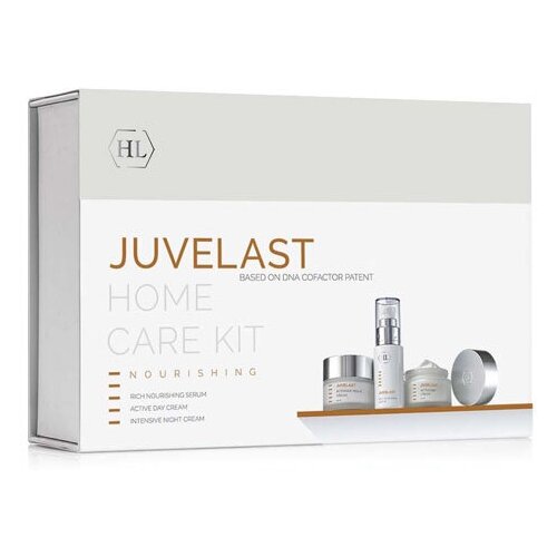 Holy Land Juvelast: Набор: сыворотка для лица, активный дневной крем для лица, интенсивный ночной крем для лица (Serum 30, Day 50, Night 50), 3 шт